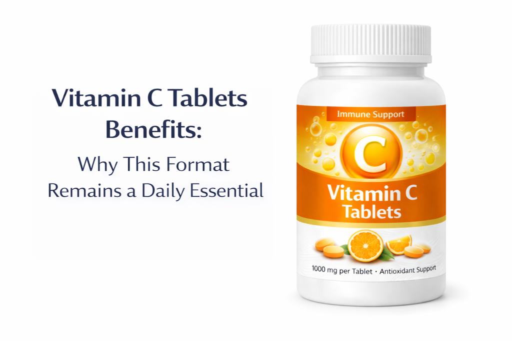 Vitamin C Tablets Benefits: Why This Format Remains a Daily Essential